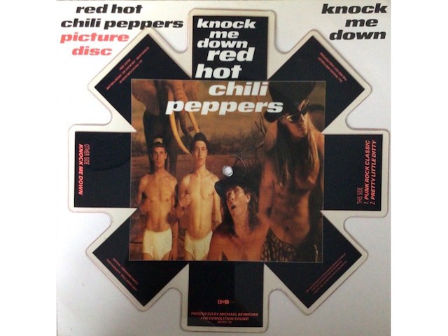 RED HOT Chili Peppers Knock Me Down PICTURE DISC LP