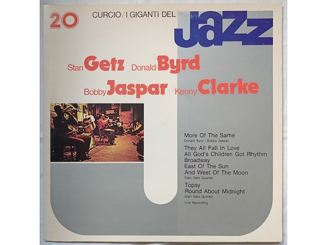 S.Getz, D.Byrd, B.Jasper, K.Clarke - Jazz Vol. 20