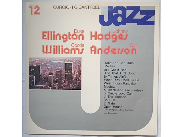 D.Ellington,J.Hodges,C.Williams,C.Anderson - Jazz 12