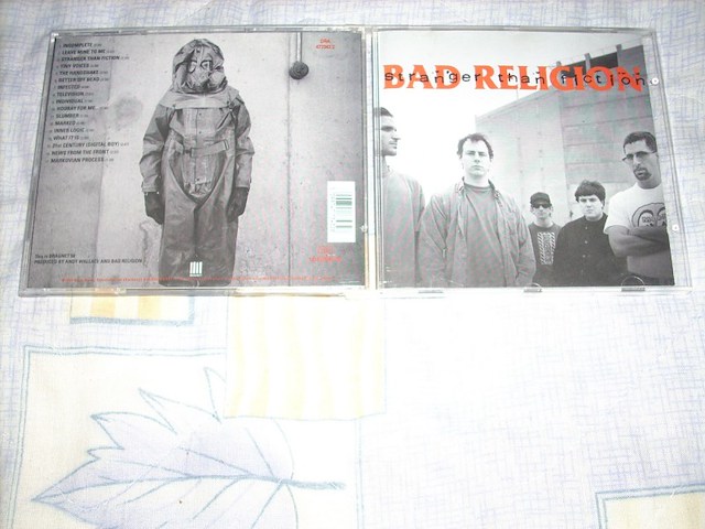 Bad Religion ‎– Stranger Than Fiction CD Dragnet EU `94