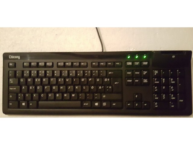 CHICONY Slim DE Tastatura USB