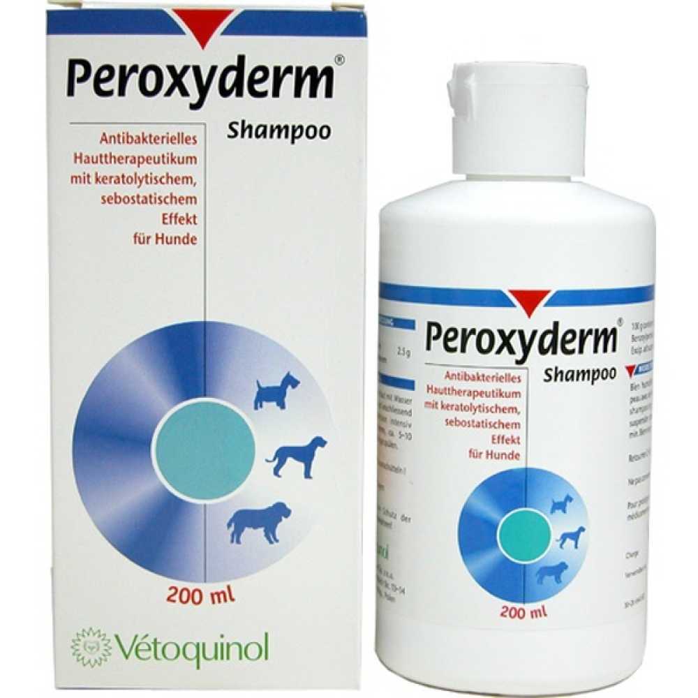 Vetoquinol Peroxyderm antibakterijski šampon za pse 200ml