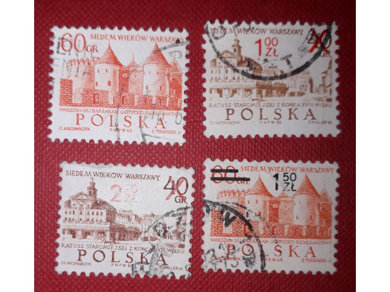 Polska 1965 + pretisci