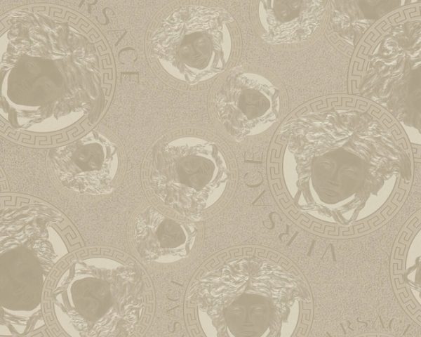 VERSACE HOME WALLPAPER «BAROQUE, GOLD, METALLIC» 384613