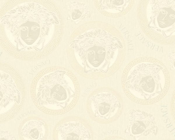 VERSACE HOME WALLPAPER «GRAPHICS, WHITE» 386116