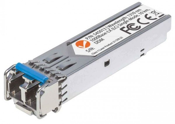 Intellinet Transceiver Module Gb Fiber SFP Single-mode, 10km 545013