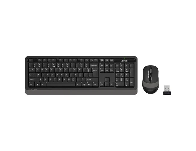 A4 Tech FG1010 Fstyler sivi bežični komplet tastatura+optički miš