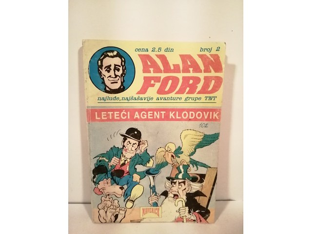 ALAN FORD Br.2  Leteći Agent Klodovik Maverick