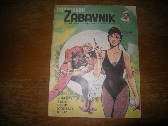 POLITIKIN ZABAVNIK / BROJ 1726 / 26.1.1985.