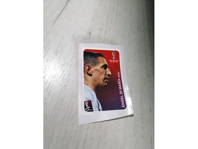 Panini FIFA 2022 Qatar Coca Cola - C3 Angel di Maria