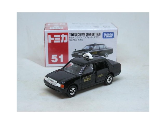 tomica toyota crown comfort taxi