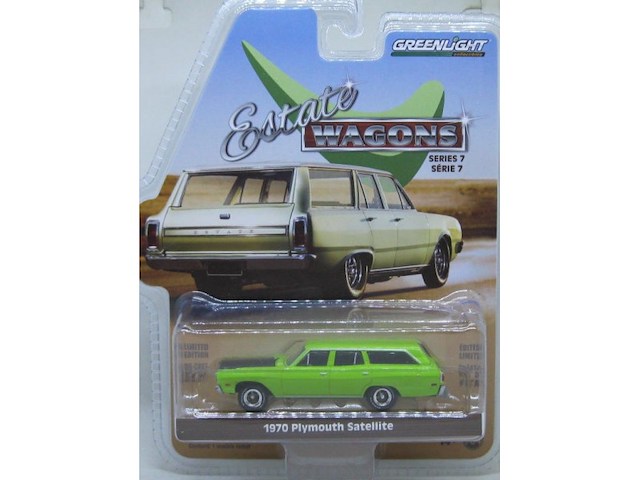 1:64 greenlight plymouth satelitte `70