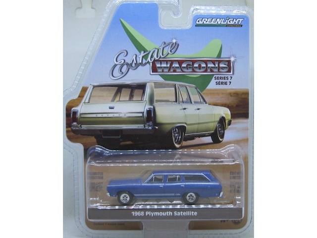 1:64 greenlight plymouth satelitte `68