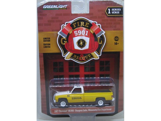 1:64 greenlight chevrolet M1008