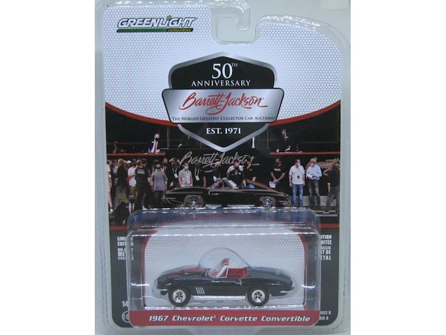 1:64 greenlight chevrolet corvette `67 convertible