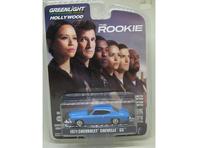 1:64 greenlight chevrolet chevelle `71