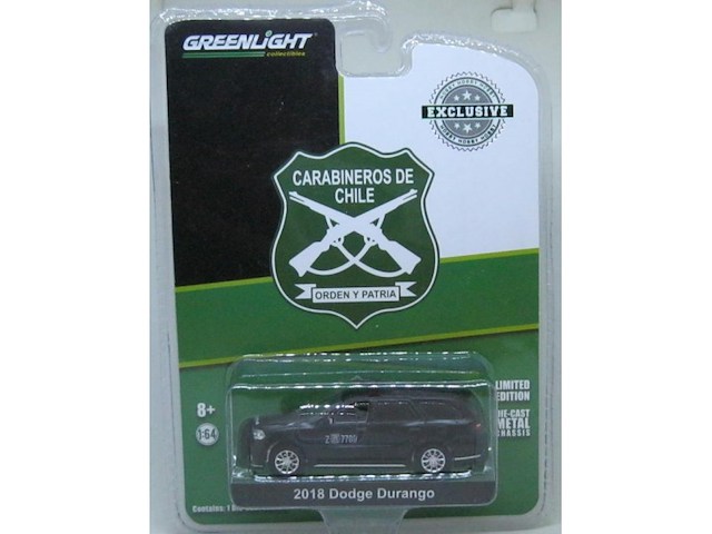 1:64 greenlight dodge durango