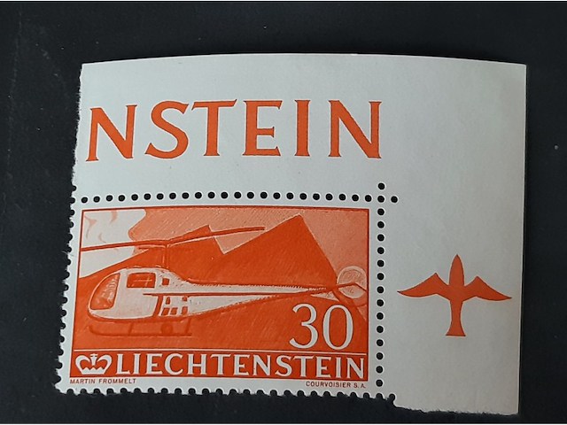 Liechtenstein 14 Helikopter raspar 1960