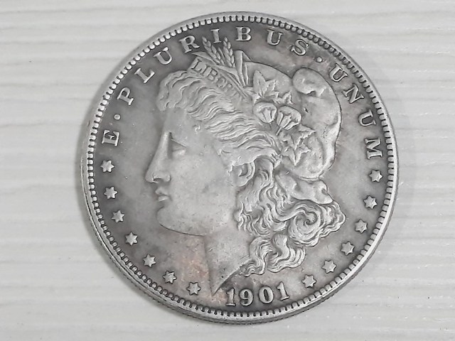 1901 Morgan Silver Dollar