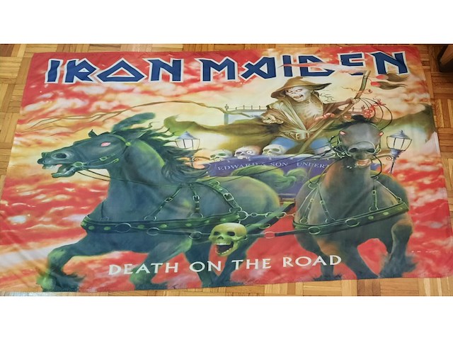 Iron Maiden zastava velika 148x88