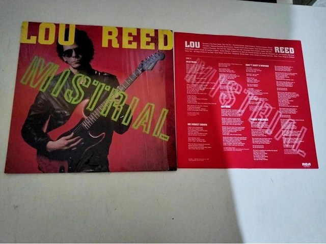 LOU REED MISTRIAL LP