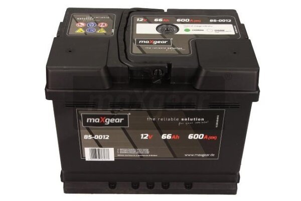 Akumulator MaxGear - 66Ah/600A D+