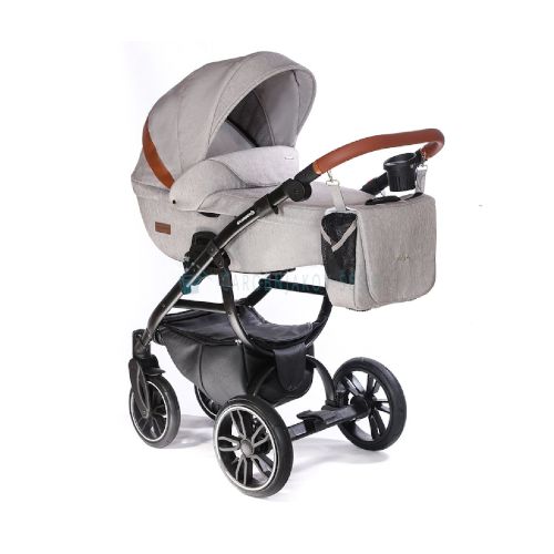 Tutek Kolica za bebe 2u1 Grander Play G1, Light Grey