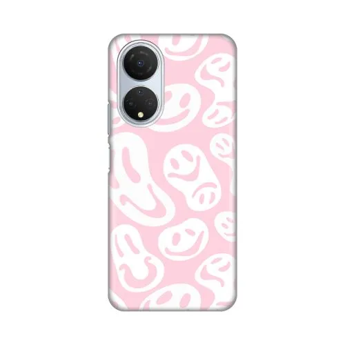 Silikonska futrola - maska print za Huawei Honor X7 Pink Smiles