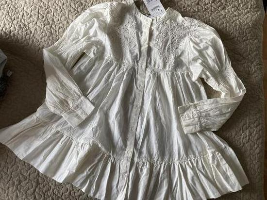Leprsava krem bluza Zara S