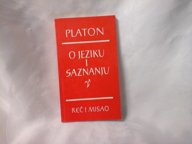 O jeziku i saznanju Platon