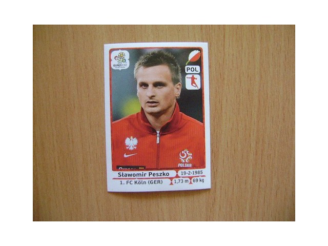 Euro 2012 Panini broj 072  72