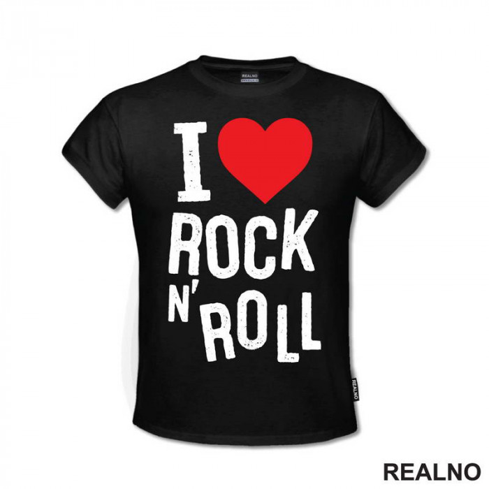 I HEART ROCK N' ROLL - MUZIKA - MAJICA