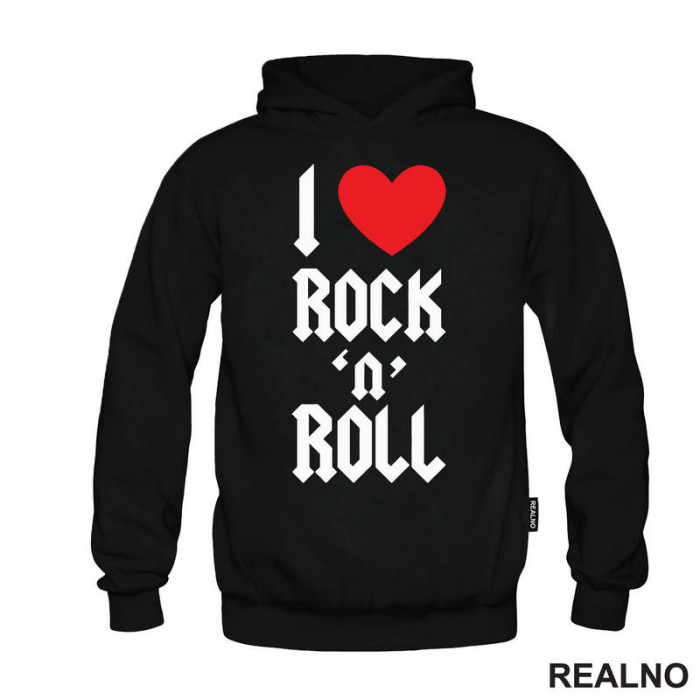 I LOVE ROCK 'N' ROLL - RED HEART - MUZIKA - DUKS