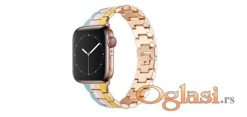 Rainbow metalna narukvica za Apple watch 38/40