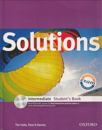 SOLUTIONS INTERMEDIATE – Students book (Oxford)
