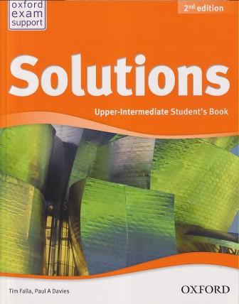 SOLUTIONS UPPER-INTERMEDIATE 2nd edition – Students book (Oxford)