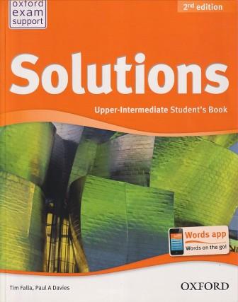 SOLUTIONS UPPER-INTERMEDIATE 2nd edition – Workbook (Oxford)