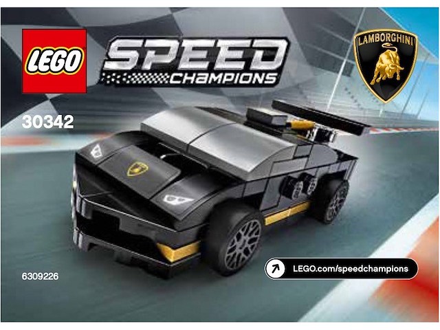 LEGO Racers - 30342 Lamborghini Huracán Super Trofeo