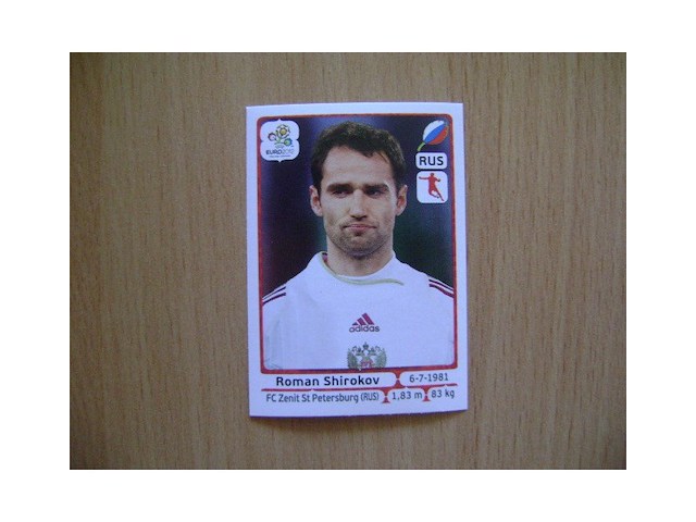 Euro 2012 Panini broj 122