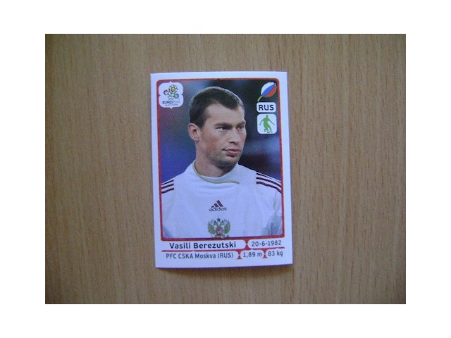 Euro 2012 Panini broj 118