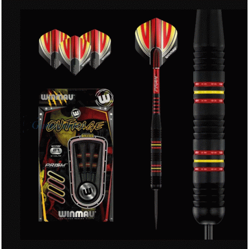 Pikado set strelica steel Winmau OutrageE 21G