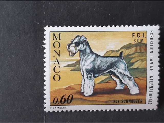 Monaco 54 Fauna Pas samac 1974g