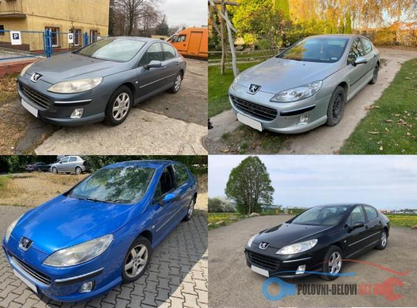 Polovni Delovi Za Peugeot 407 1.6HDI/2.0HDI/2.2I Kompletan Auto U Delovima