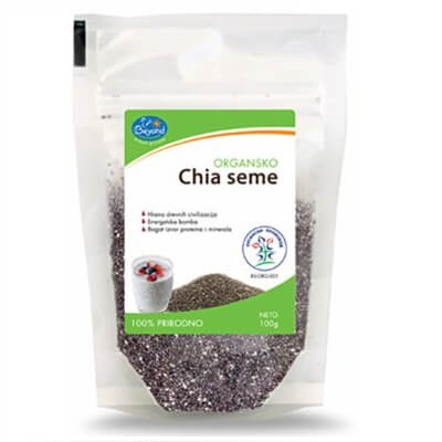 CHIA SEME ORGANIC 100G