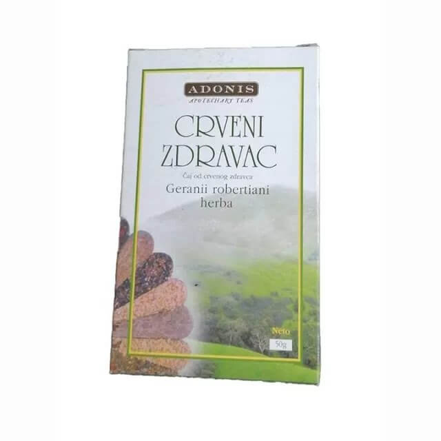 ADONIS ČAJ ZDRAVAC CRVENI 50G