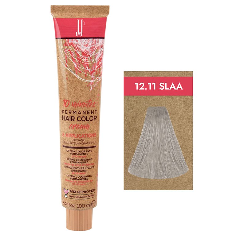 Farba za kosu JJ’s 10 Minutes 100ml Specijalna plava intenzivna pepljasta 12.11-SLAA