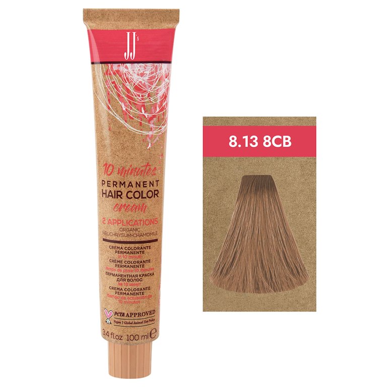 Farba za kosu JJ’s 10 Minutes 100ml Hladna bež svetloplava 8.13-8CB