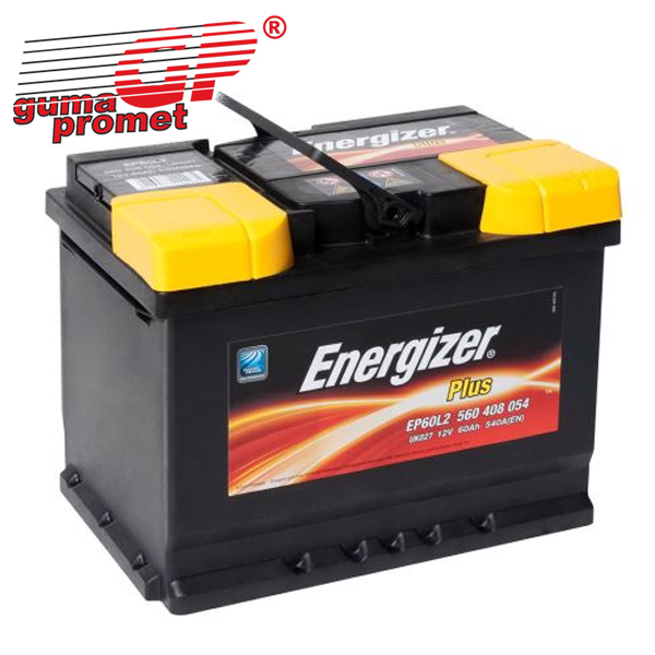 Akumulator Energizer Plus 12V 60Ah D+