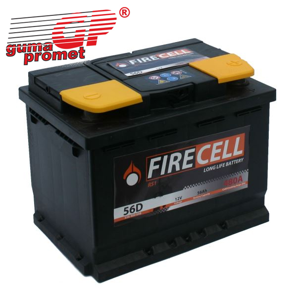 Akumulator Firecell 12V 56Ah D+ RS1