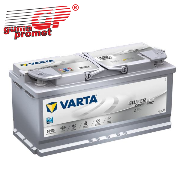 Akumulator Varta 12V 105Ah D+ AGM Silver Dynamic